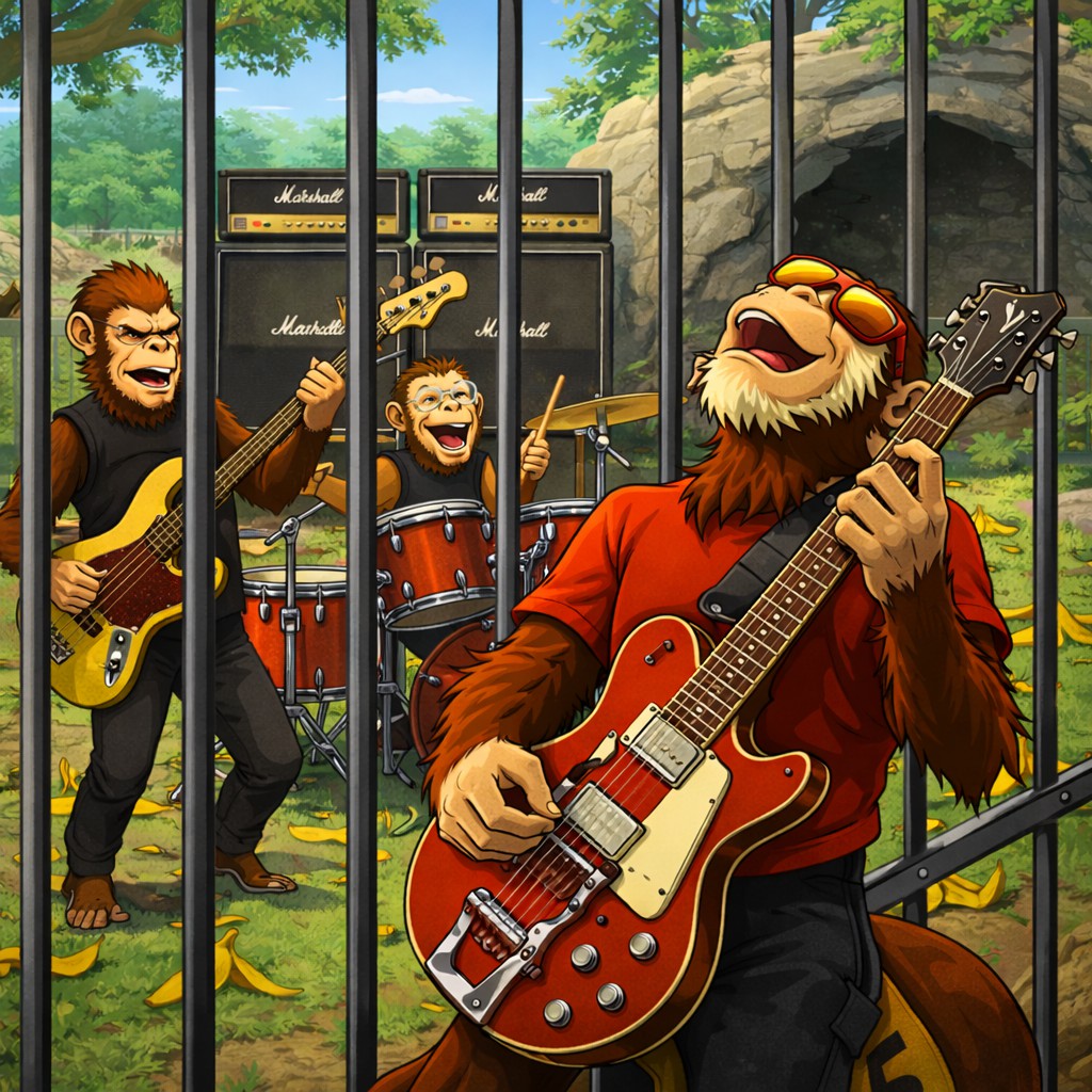 Monkeys In Machines - Instrumental Guitar Music